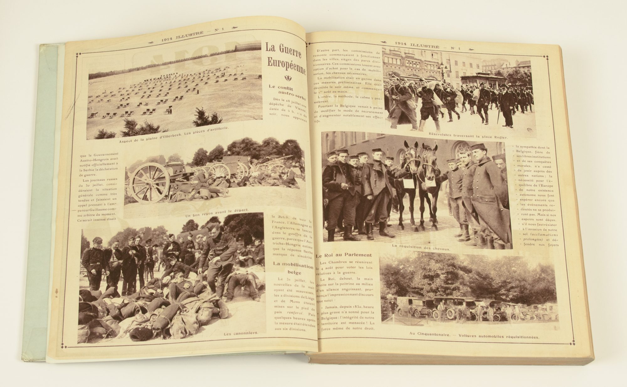 Newspaper Samples • The Belgian Press from The Great War